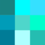 Cyan vs. Turquoise: What's the Difference? - Main Difference