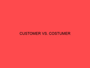 Customer vs. Costumer: What's the Difference? - Main Difference